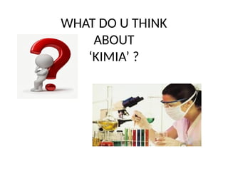 Power Point Kimia dalam kehidupan sehari-hari | PPTX