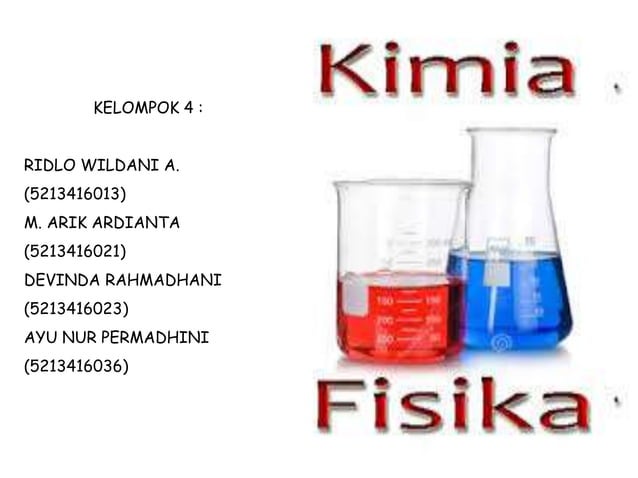 Ppt kimia fisika | PPTX