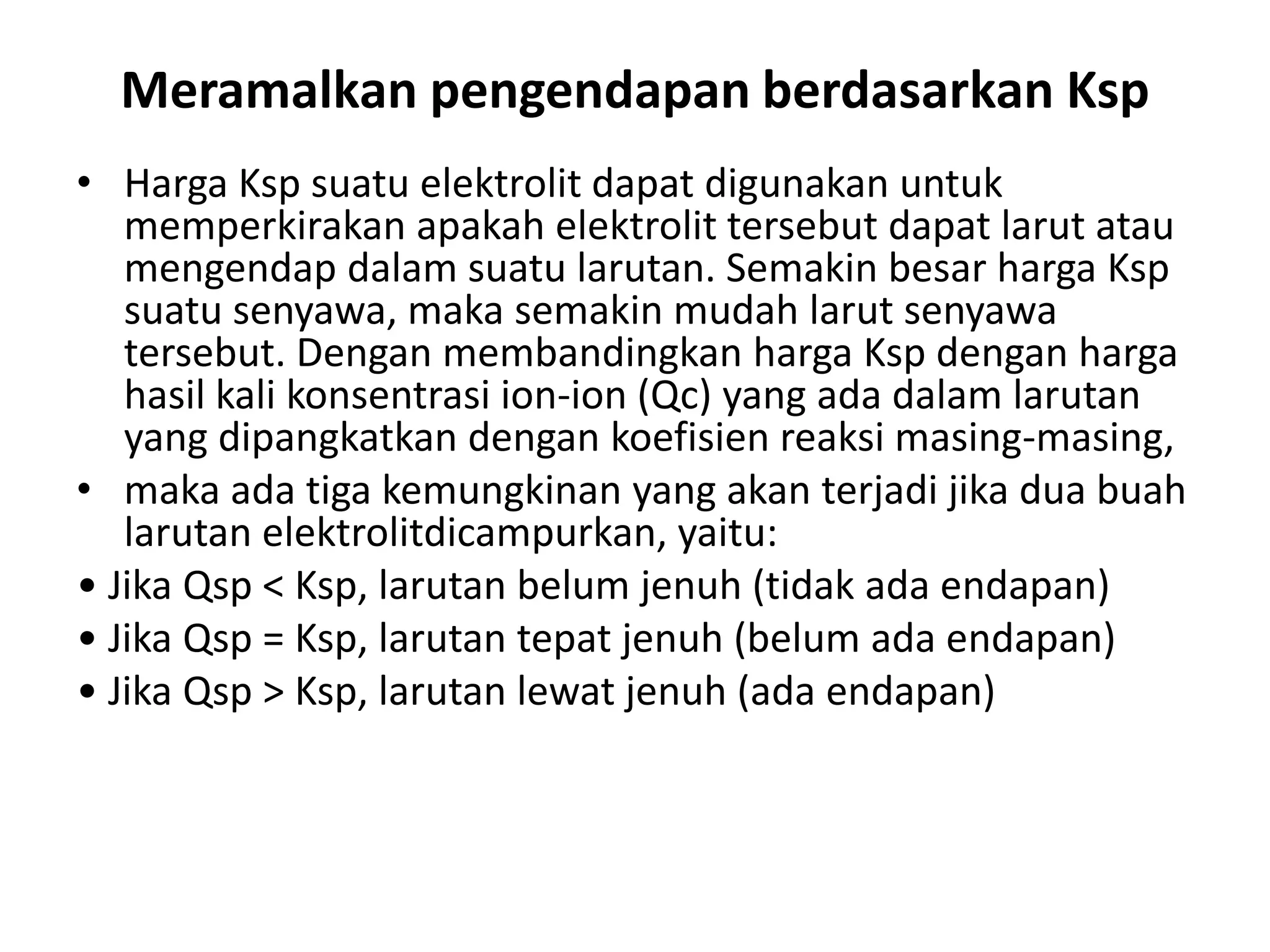 PPT KIMIA KSP + soal | PPTX