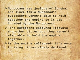 Kingdom of Songhai | PPTX