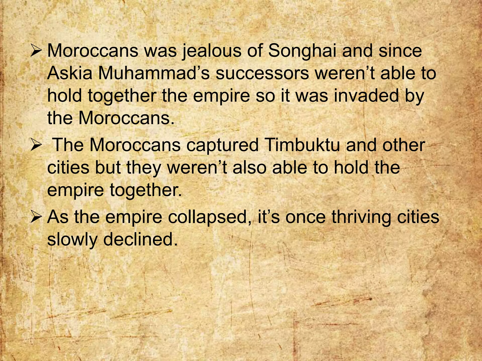 Kingdom of Songhai | PPTX