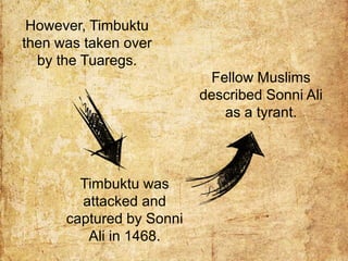 Kingdom of Songhai | PPTX