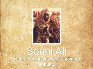 Kingdom of Songhai | PPTX