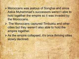 Kingdom of Songhai | PPTX