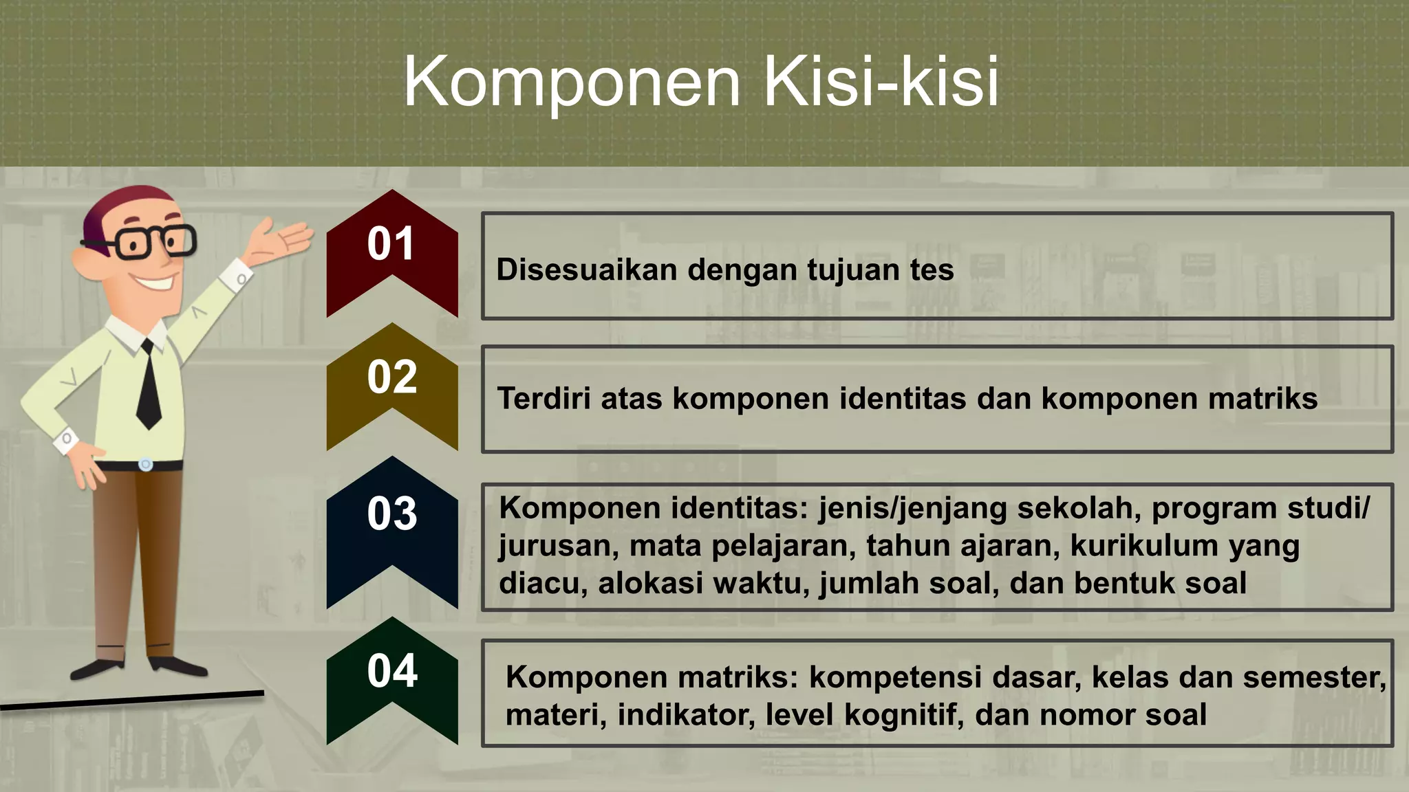 Penulisan Kisi kisi by Puspendik [amin yusuf] | PDF