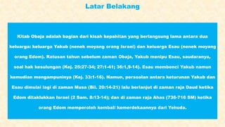 ppt Kitab Obaja.pptxjsjsjsjsjksksisjsjsjjs | PPT