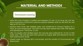 Polyploidy Induction, part of Biotechnology | PPT