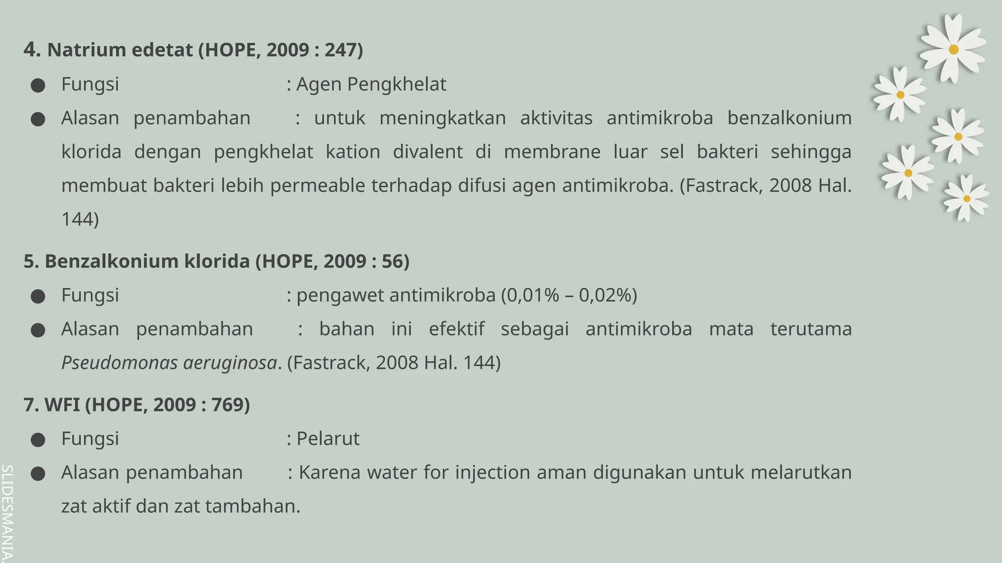 Uraian pengembangan formula sediaan steril | PPTX