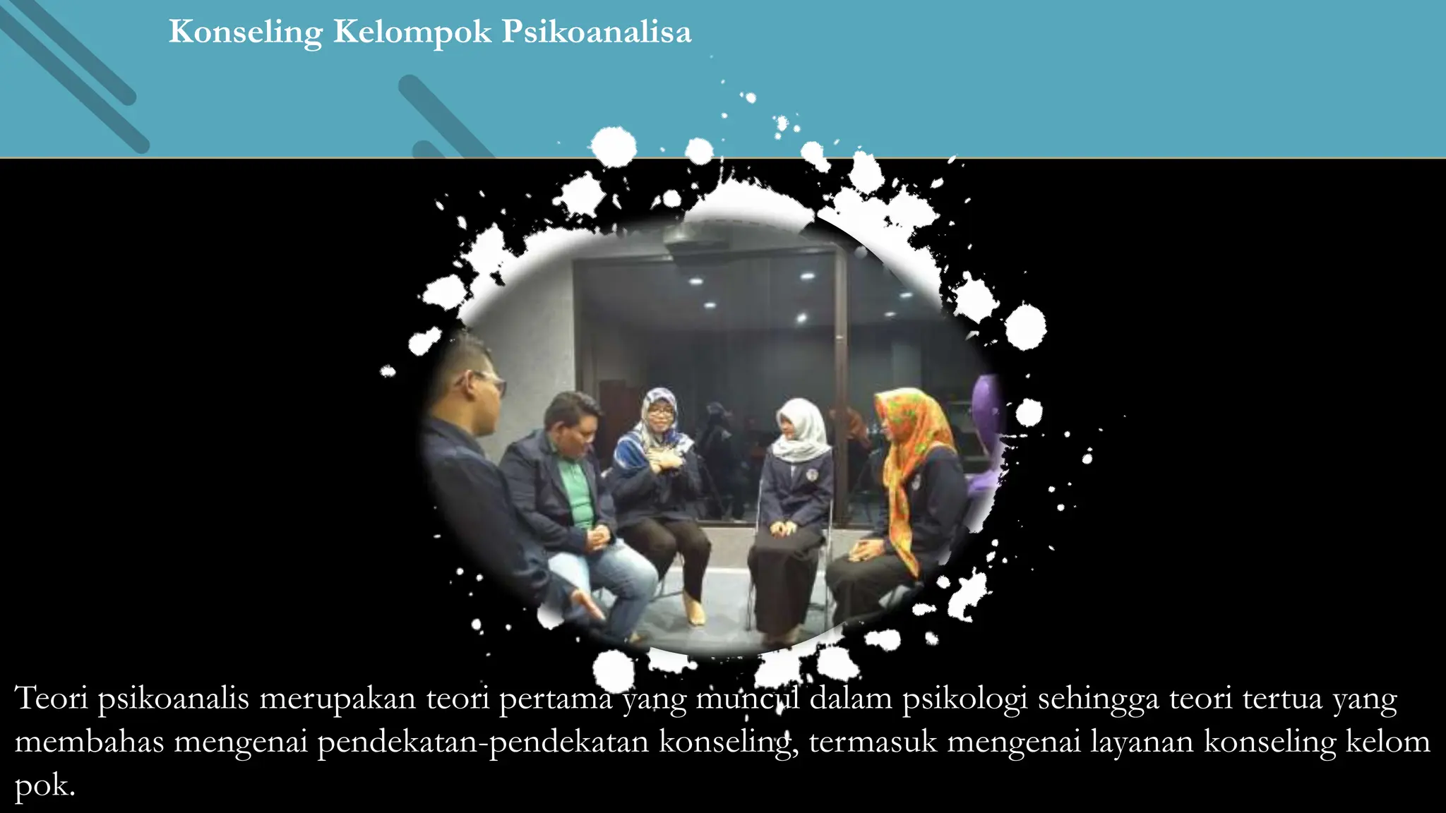 TEORI-TEORI KONSELING KELOMPOK pada mata kuliah psikologi konseling | PPTX