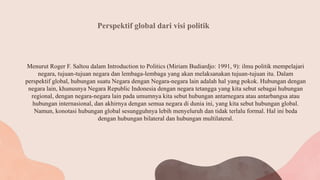 PPT KLP 3 for edcation Perspektif Global. PPT | PPTX