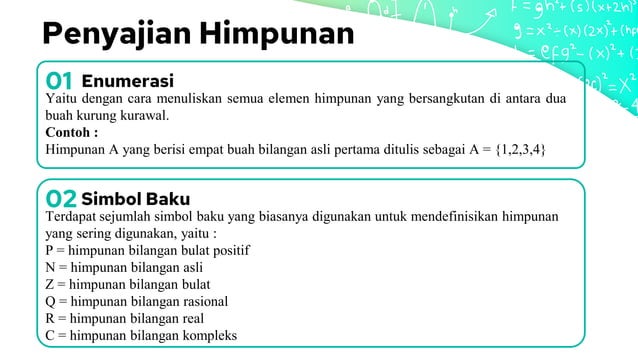 HIMPUNAN MATEMATIKA | PDF