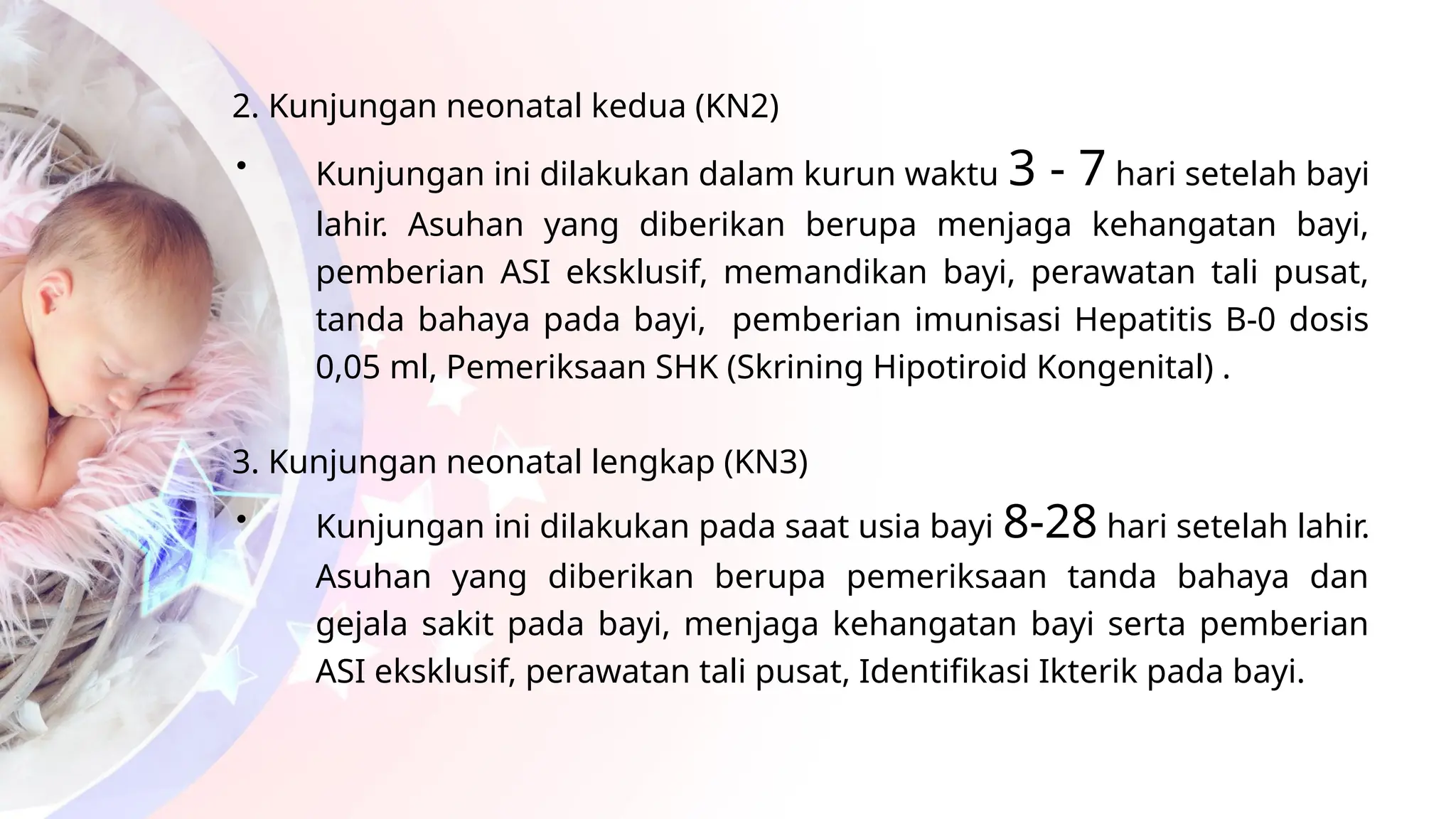 PPT KUNJUNGAN NEONATUS (KN) FISIOLOGIS PADA BAYI | PPTX