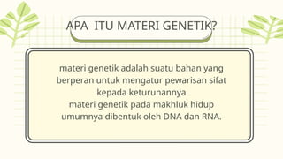 PPT Kode Genetika Biologi Kelas XI 1.pptx