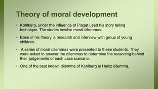 PPT KOHLBERG THEORY power point presentation | PPTX | Parenting ...