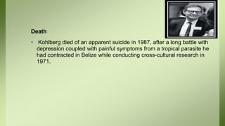 PPT KOHLBERG THEORY power point presentation | PPTX