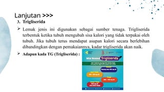 ppt kolestrol, terbaru agar edukasi pola | PPTX