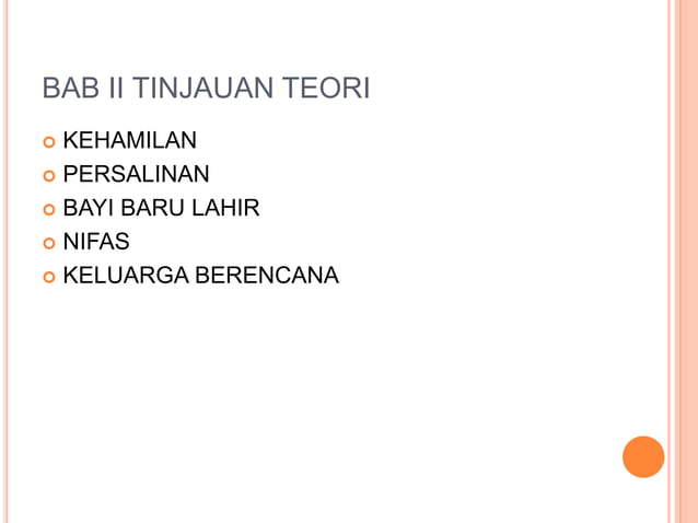 Ppt ASUHAN KEBIDANAN KOMPREHENSIF | PPTX