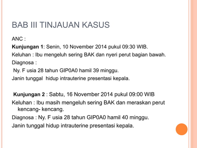 Ppt ASUHAN KEBIDANAN KOMPREHENSIF | PPTX