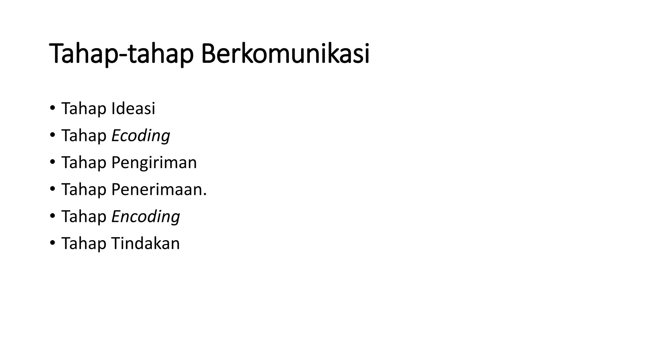 Ppt komunikasi | PPTX