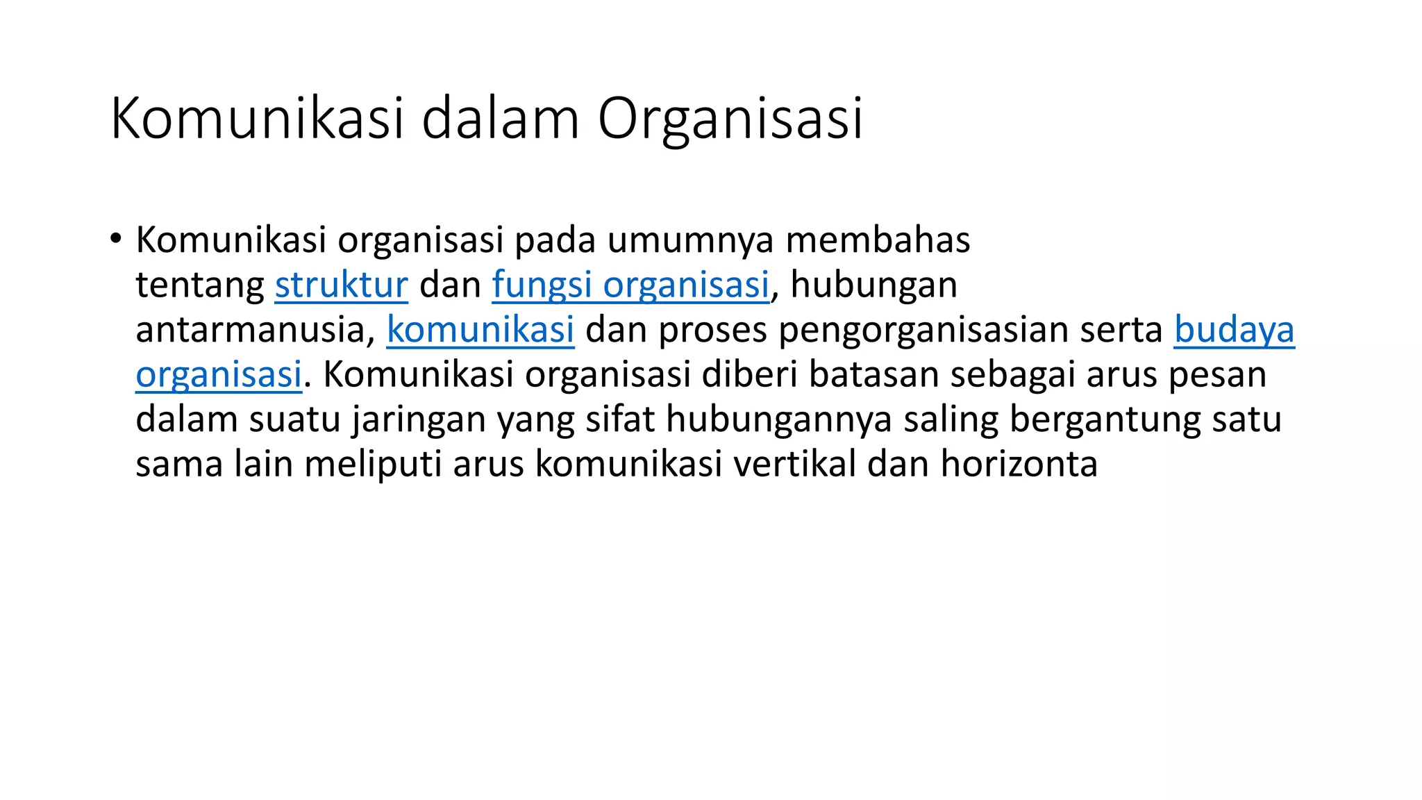 Ppt komunikasi | PPTX