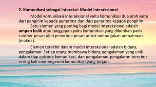 Ppt komunikasi | PPTX