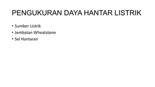 Ppt konduktometri | PPTX