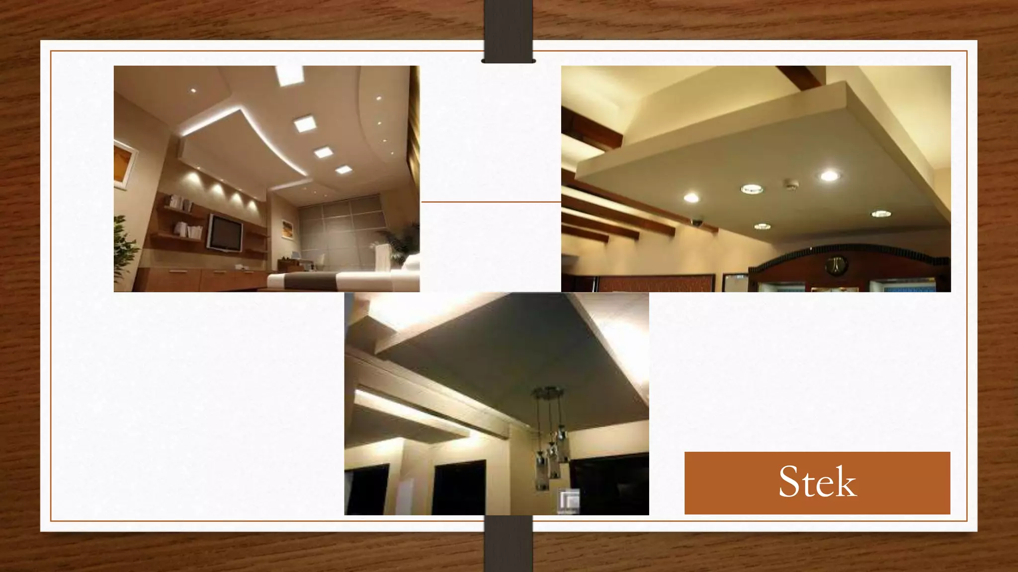 Konstruksi Plafond | PPTX