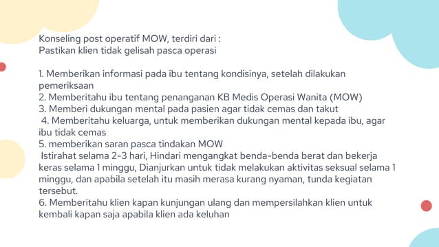 Ppt konseling mow | PPTX