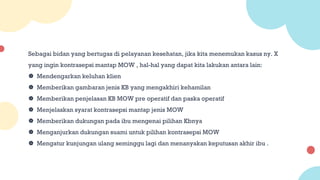 Ppt konseling mow | PPTX