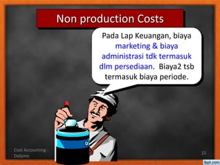 Ppt konsep,klasifikasi biaya,arus biaya,dan laporan keuangan | PPTX