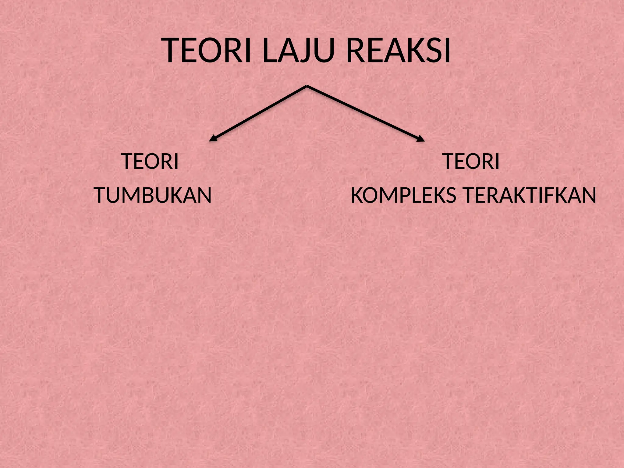 PPT Laju Reaksi Kimia. Konsep-Teori laju Reaksi kimia. | PPTX