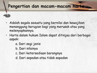 konsep muamalah dalam islam | PPTX