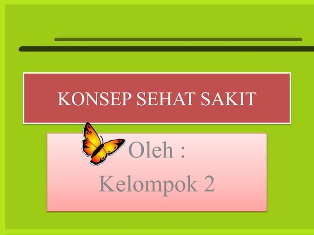 konsep sehat sakit | PPTX