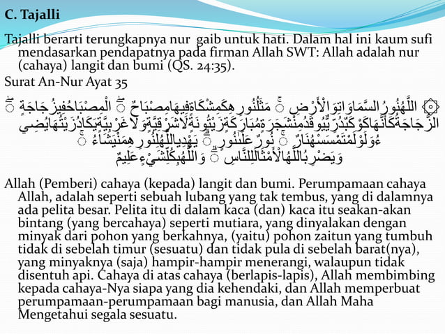 PPT Konsep Takhali,Tahalli,Tajalli | PPTX