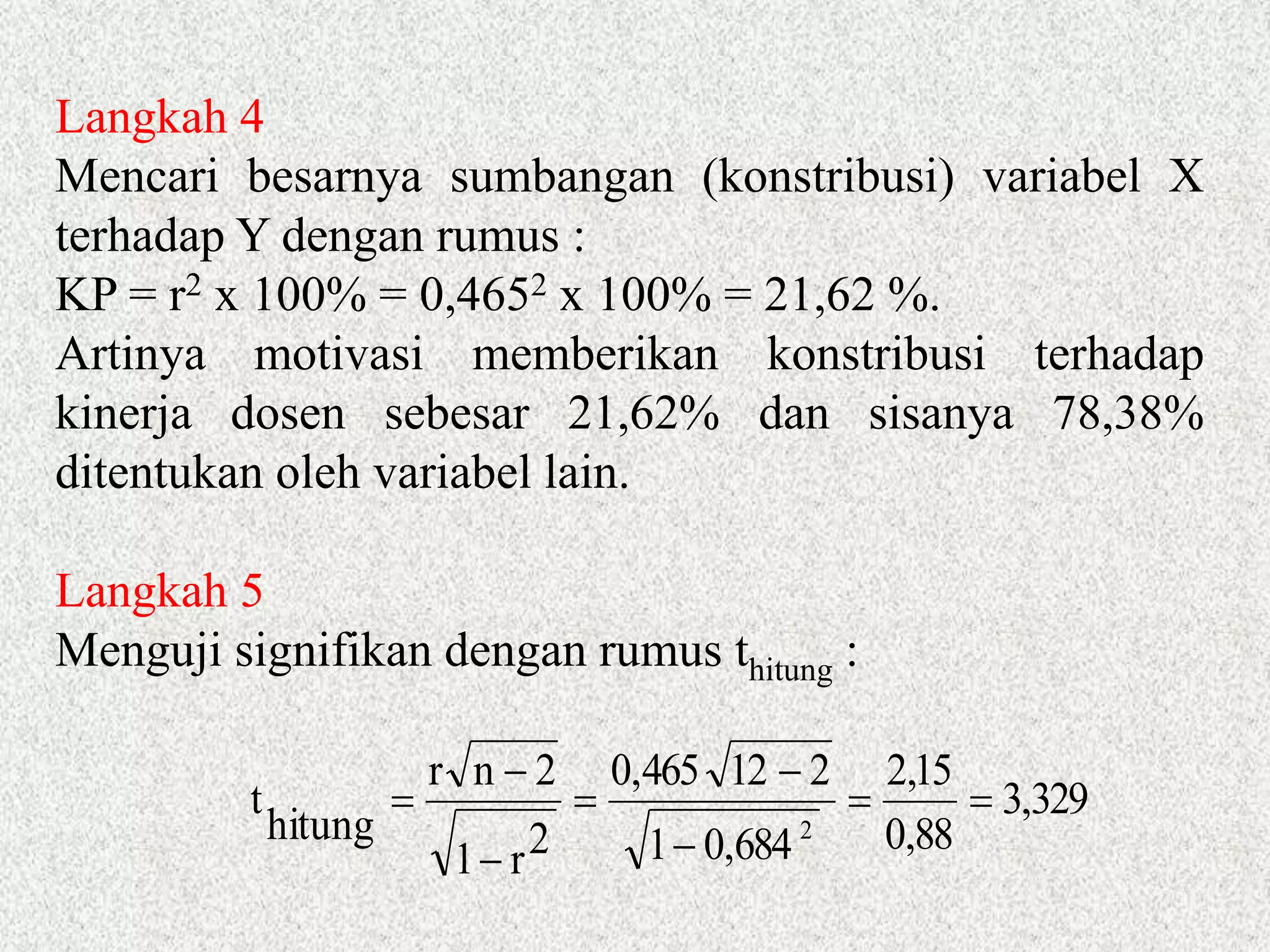 Ppt korelasi sederhana | PPTX