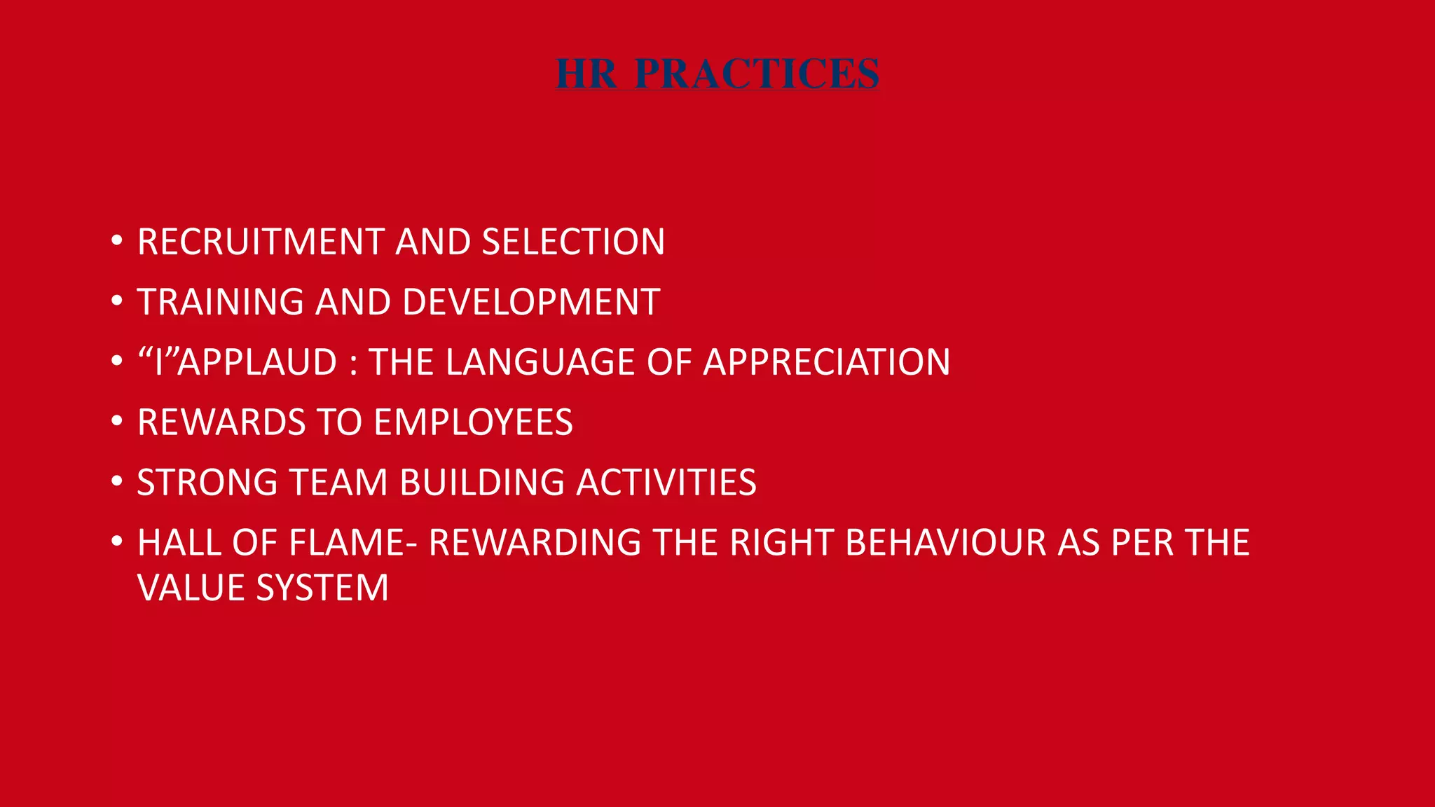 HR POLICIES, PRACTICES AND HR STRUCTURE OF KOTAK MAHINDRA BANK | PPTX