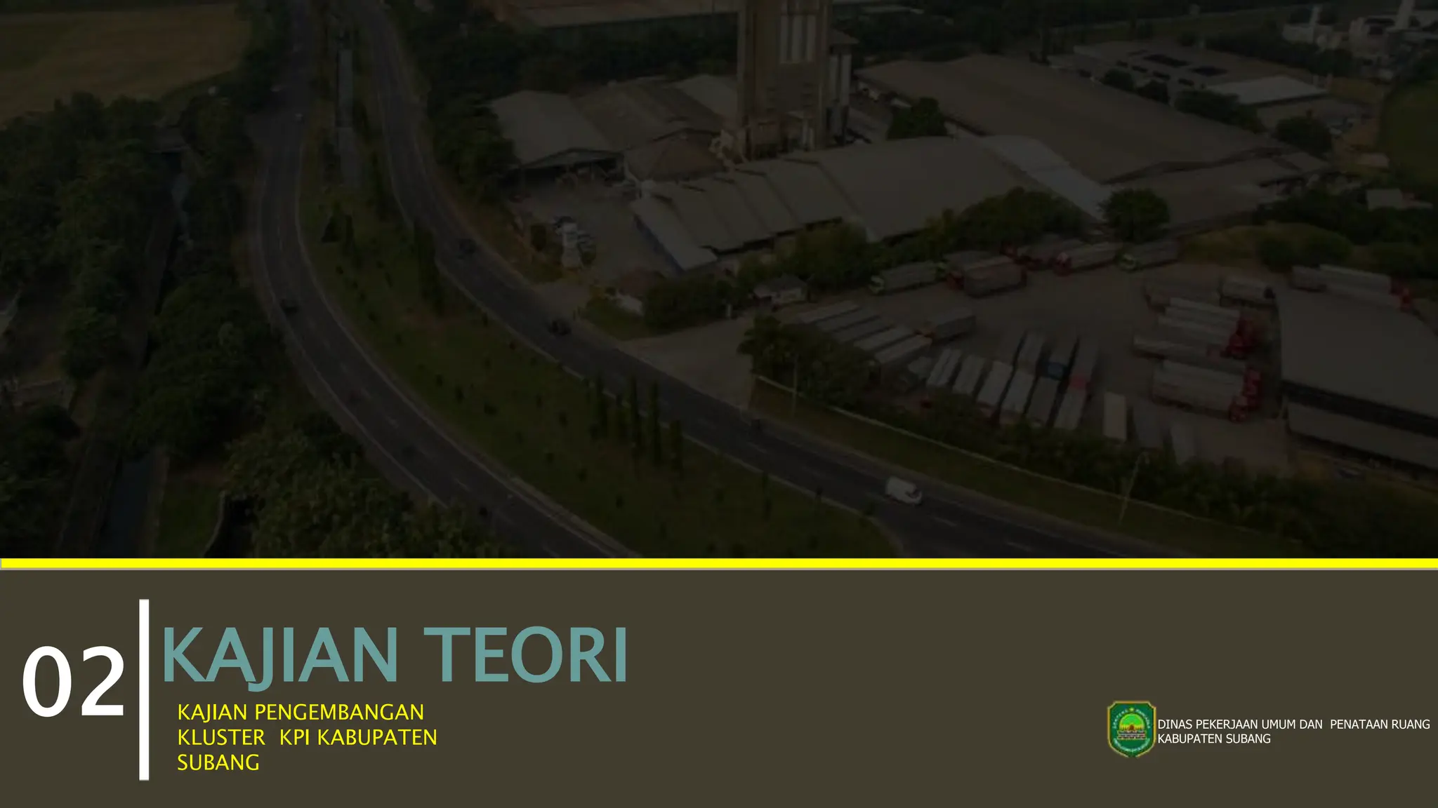 Kajian Pengembangan Kluster KPI Kabupaten Subang | PPT