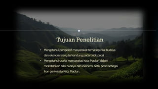 PPT EVENT KREASI INDONESIA BATIK PECEL MADIUN | PPTX
