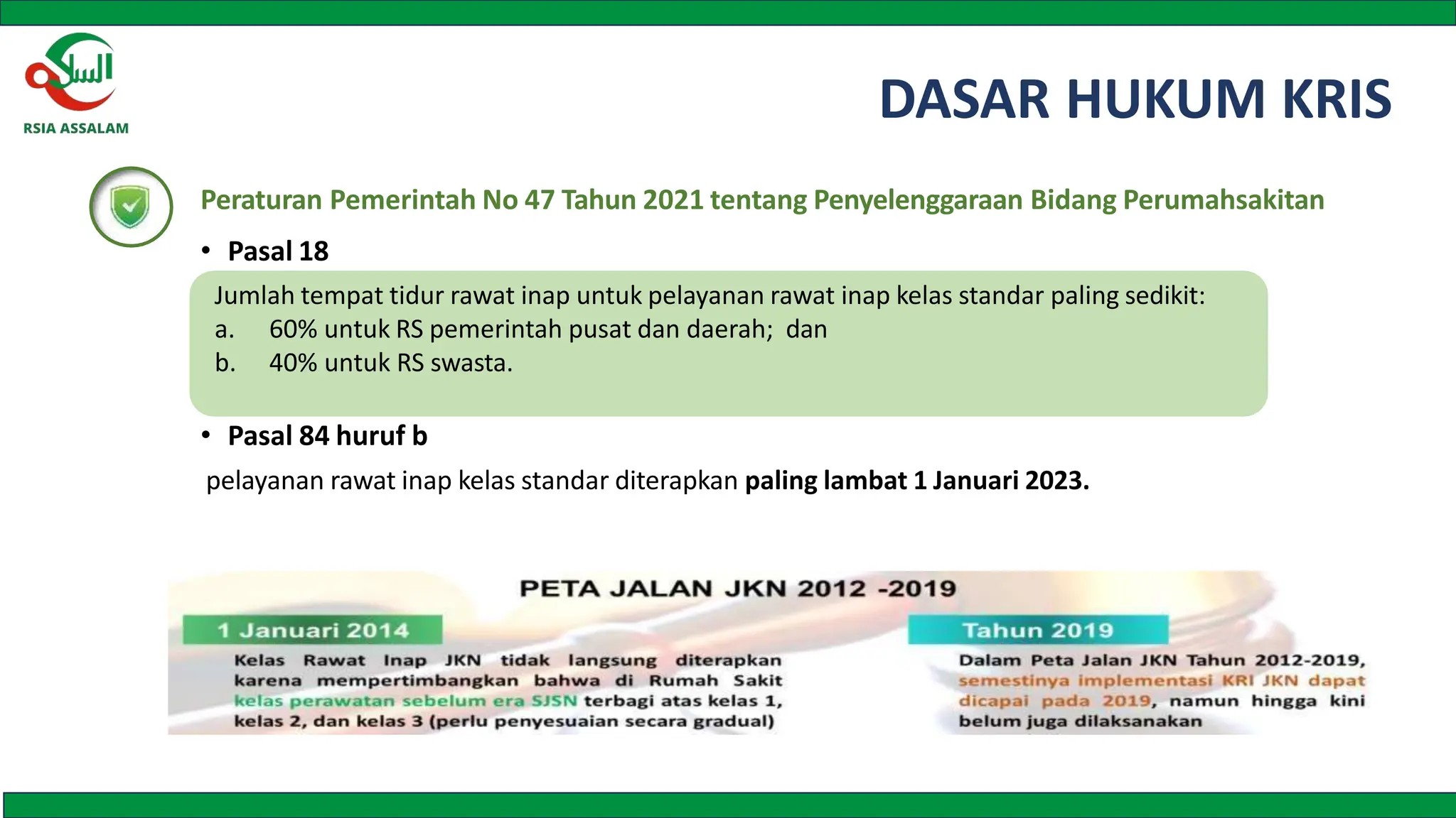 PPT PERCEPATAN KELAS RAWAT INAP STANDAR KRIS BPJS TERBARU.pptx