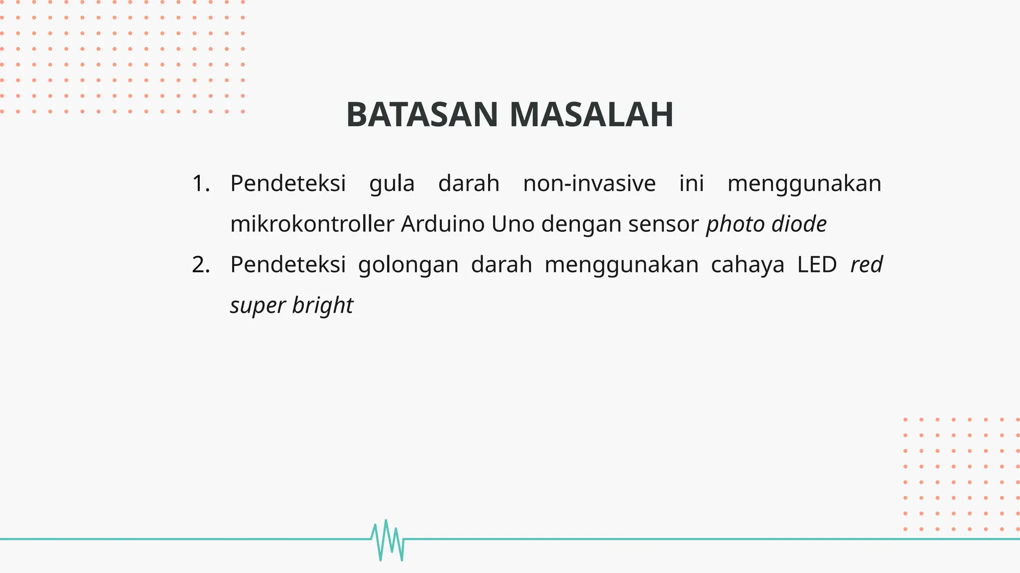 PPT KTI Rancang Bangun alat pengukur gula darah | PPTX