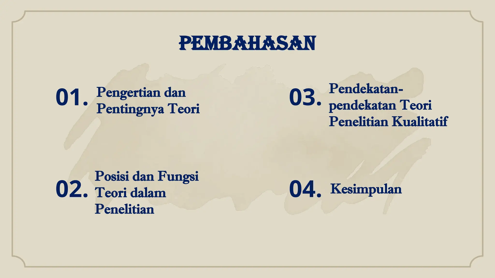PPT Kualitatif kel. 7.pptx teori dalam penelitian kualitatif | PPTX