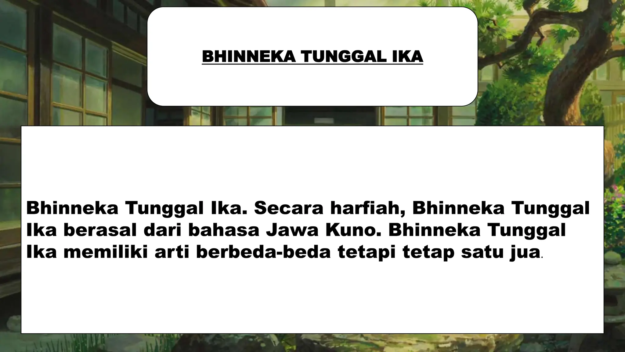 powerpoint kurikulum merdeka kelas 8 tentang bhineka tunggal ika.pptx