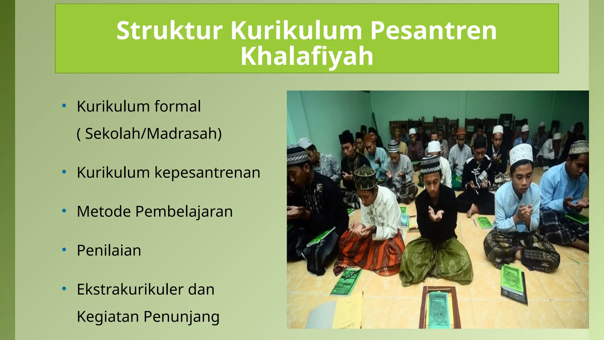 PPT KURIKULUM PESANTREN untuk hal yang bIk .pptx