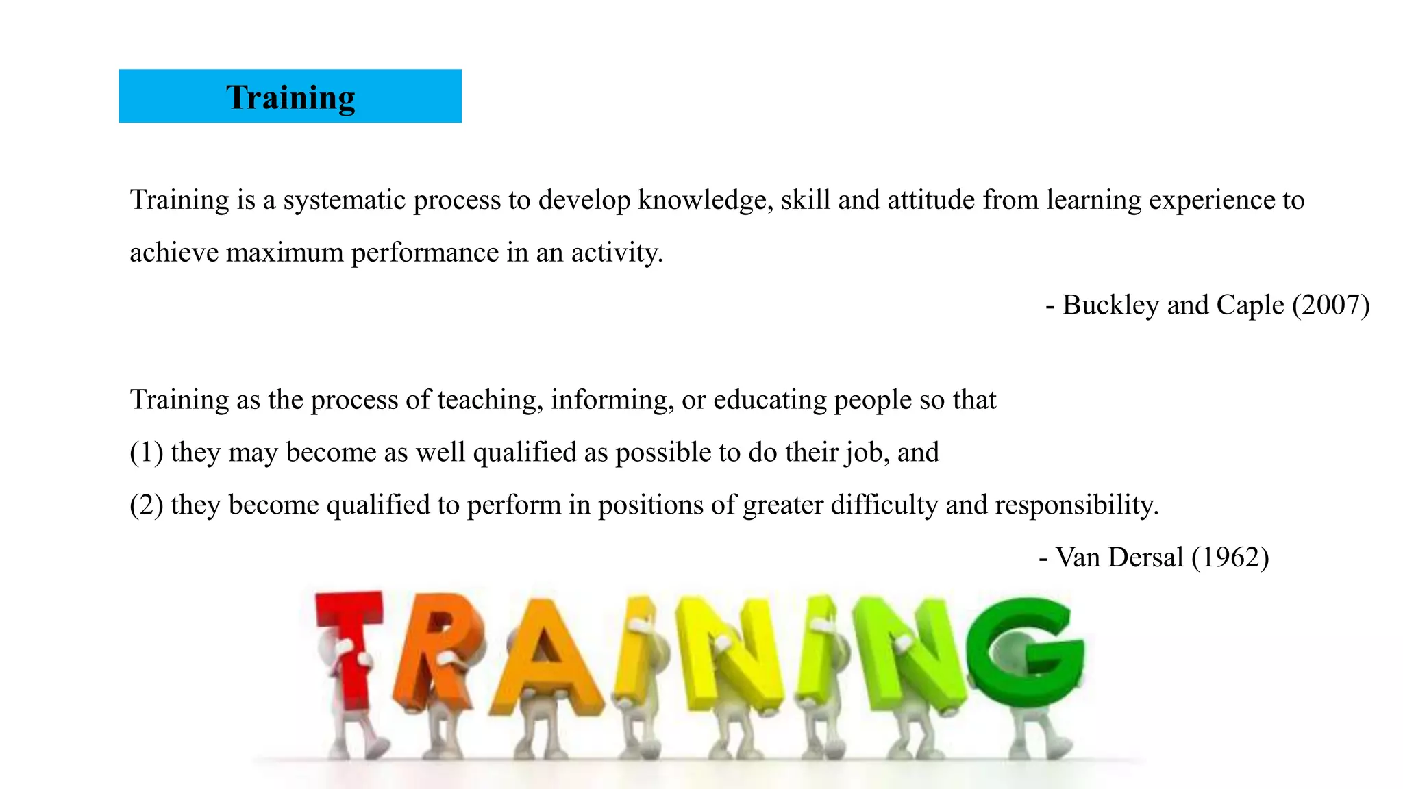 Training approaches | PPTX