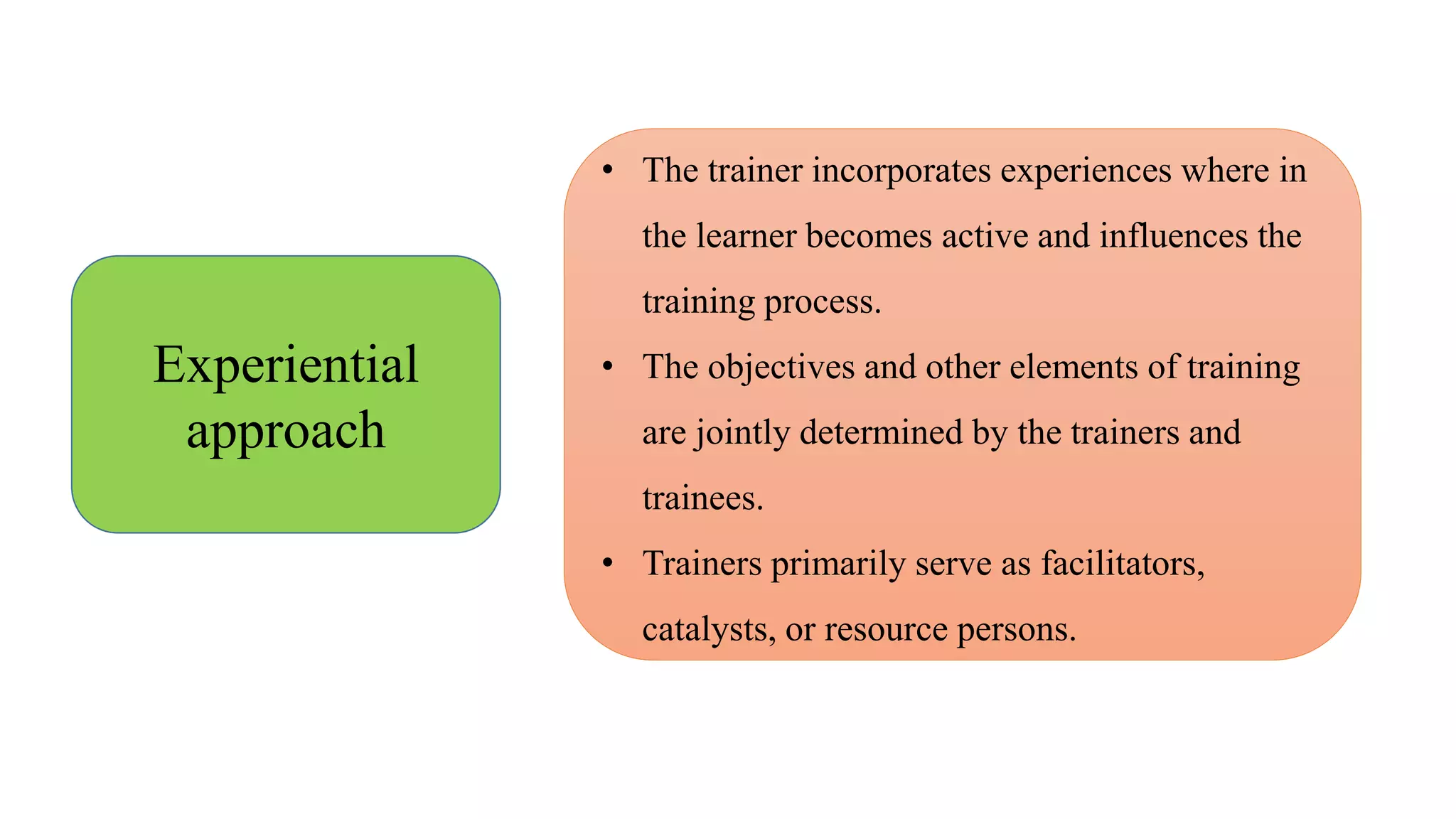 Training approaches | PPTX