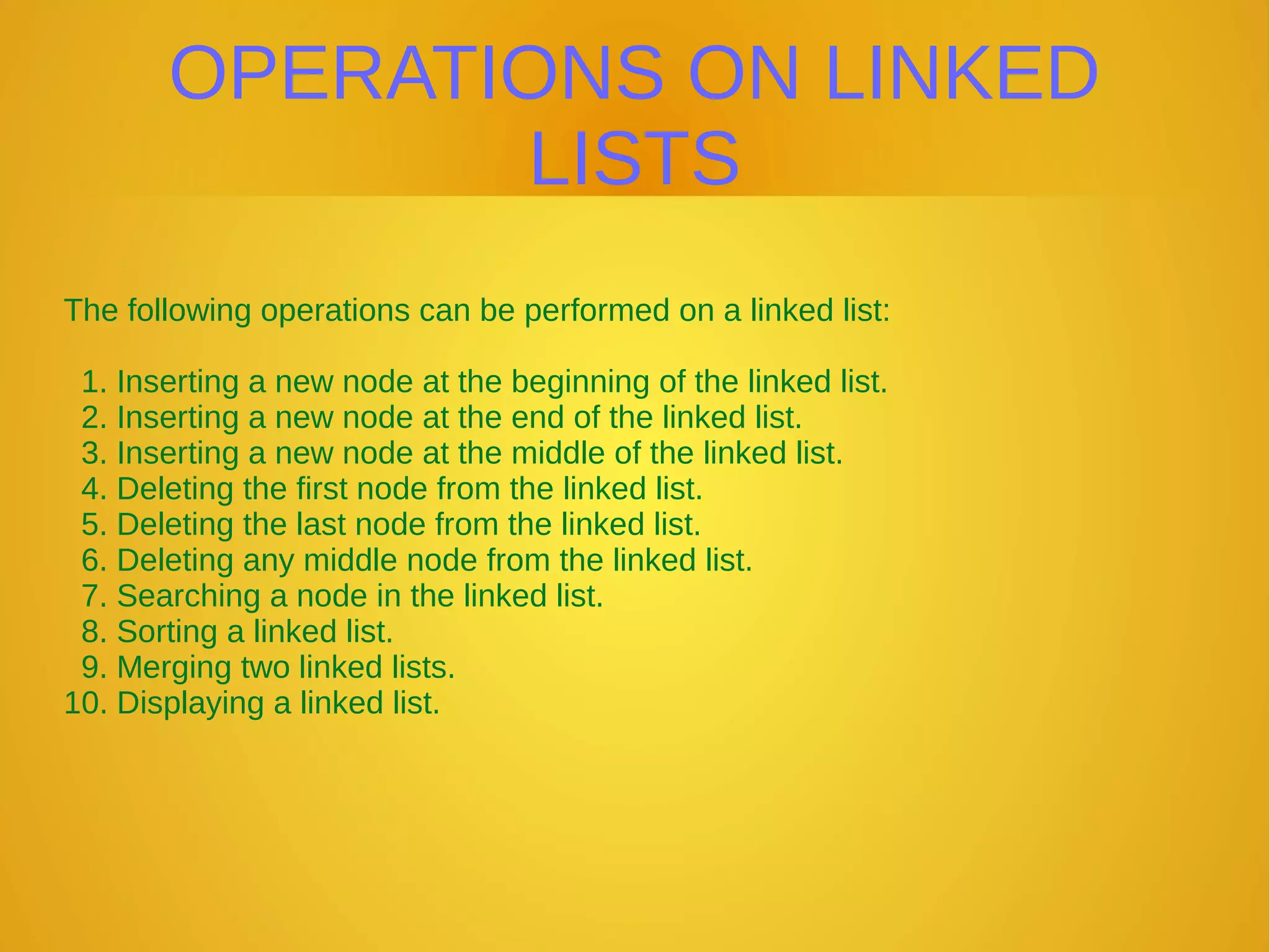 Linked List | PPT