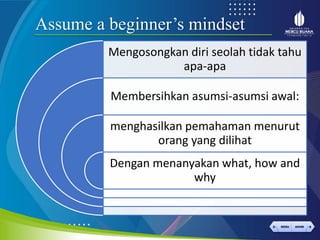 Empathy langkah pertama dalam Design Thinking | PPTX