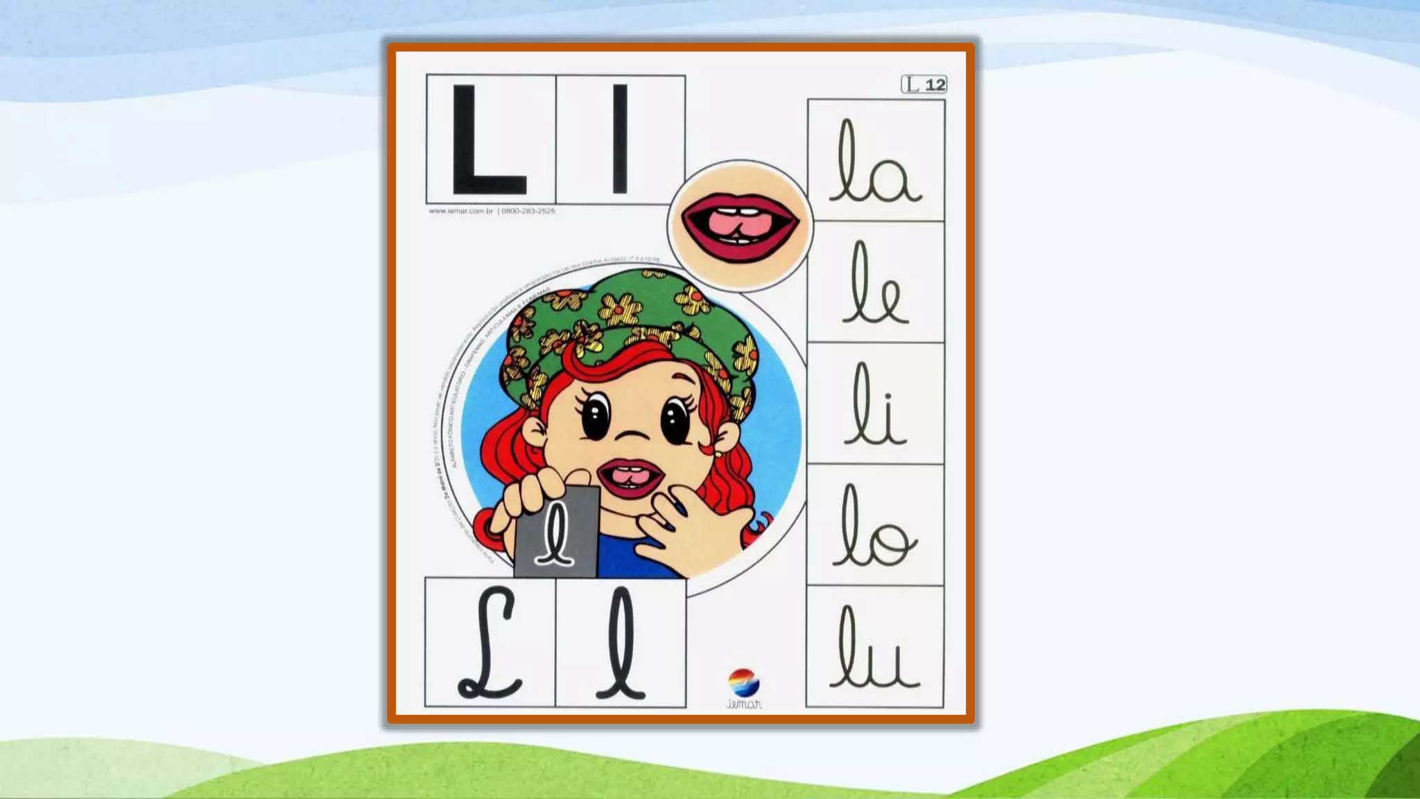 Presentación de la consonante L | PPTX