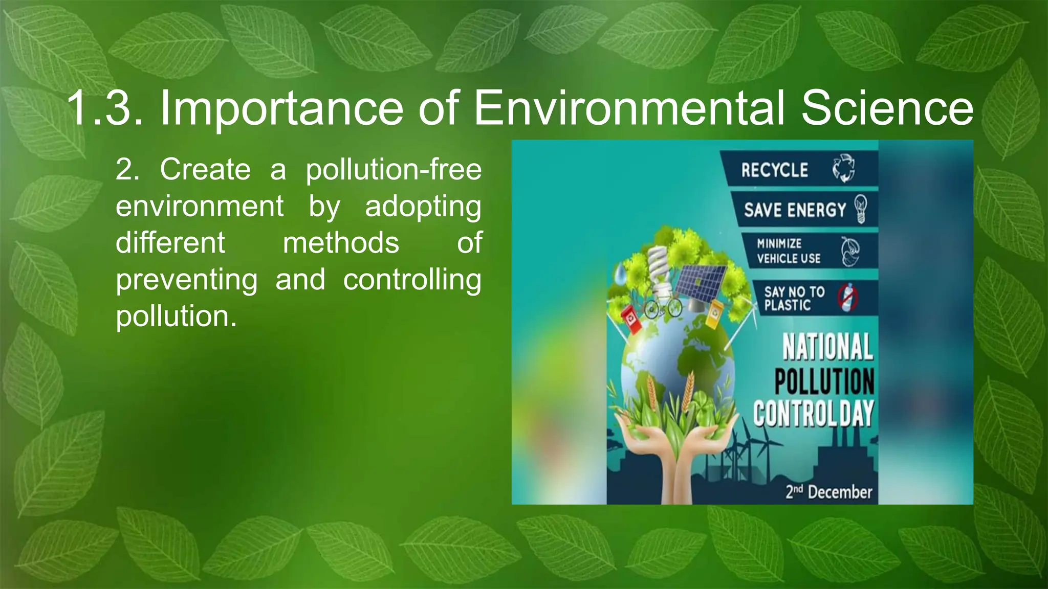 Foundations of Environmental Sustainability | PDF