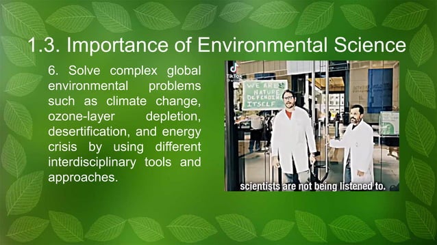 Foundations of Environmental Sustainability | PDF